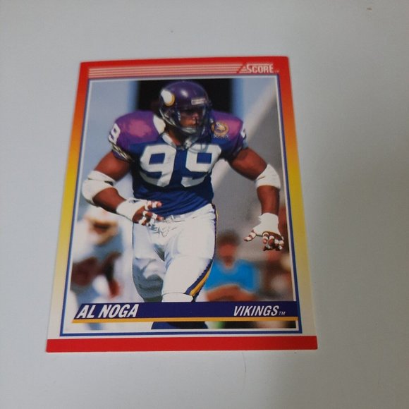 Score | Toys | Al Noga Score Card Football 278 99 Minnesota Vikings ...